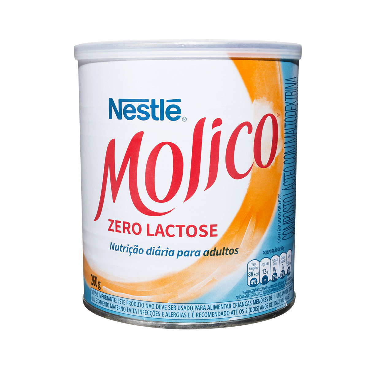 Leite em Pó Nestlé Molico Zero Lactose 280 g. - Fruteira Santo Antônio